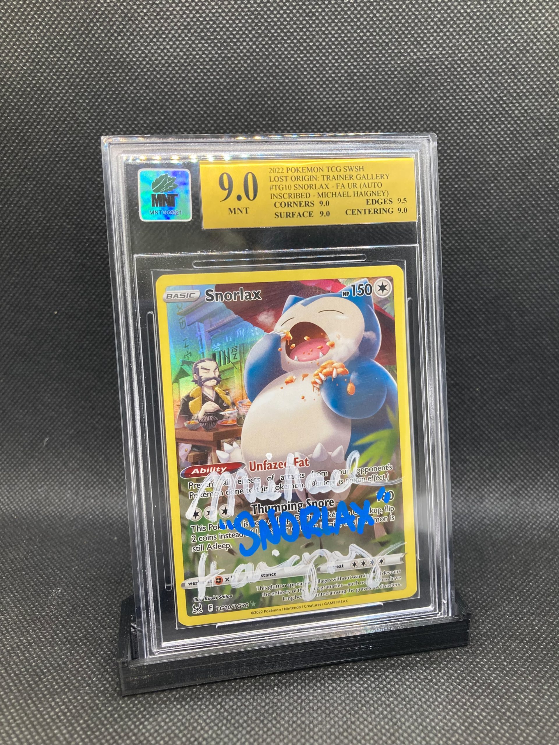 Snorlax – Full Art Ultra Rare | MNT Grading