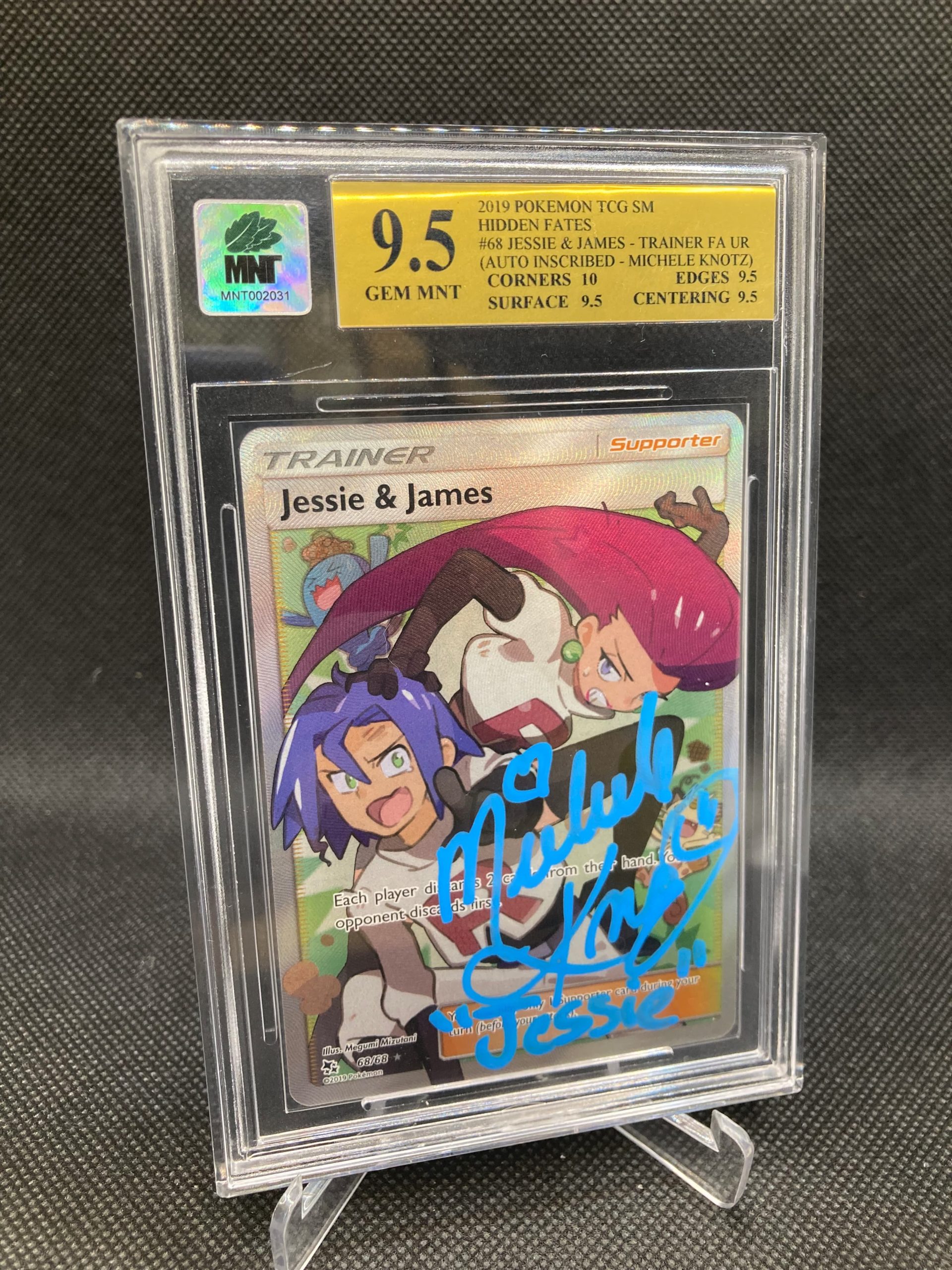 Jessie & James – Trainer Full Art Ultra Rare | MNT Grading
