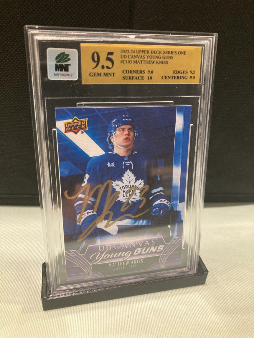 Matthew Knies – UD Canvas Young Guns | MNT Grading